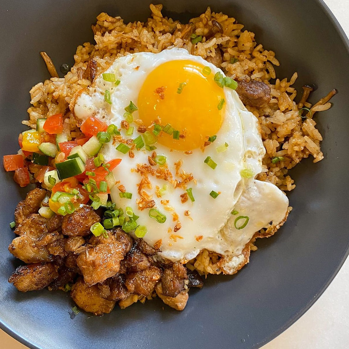 ADOBO RICE – Bungalow Café & Bakery